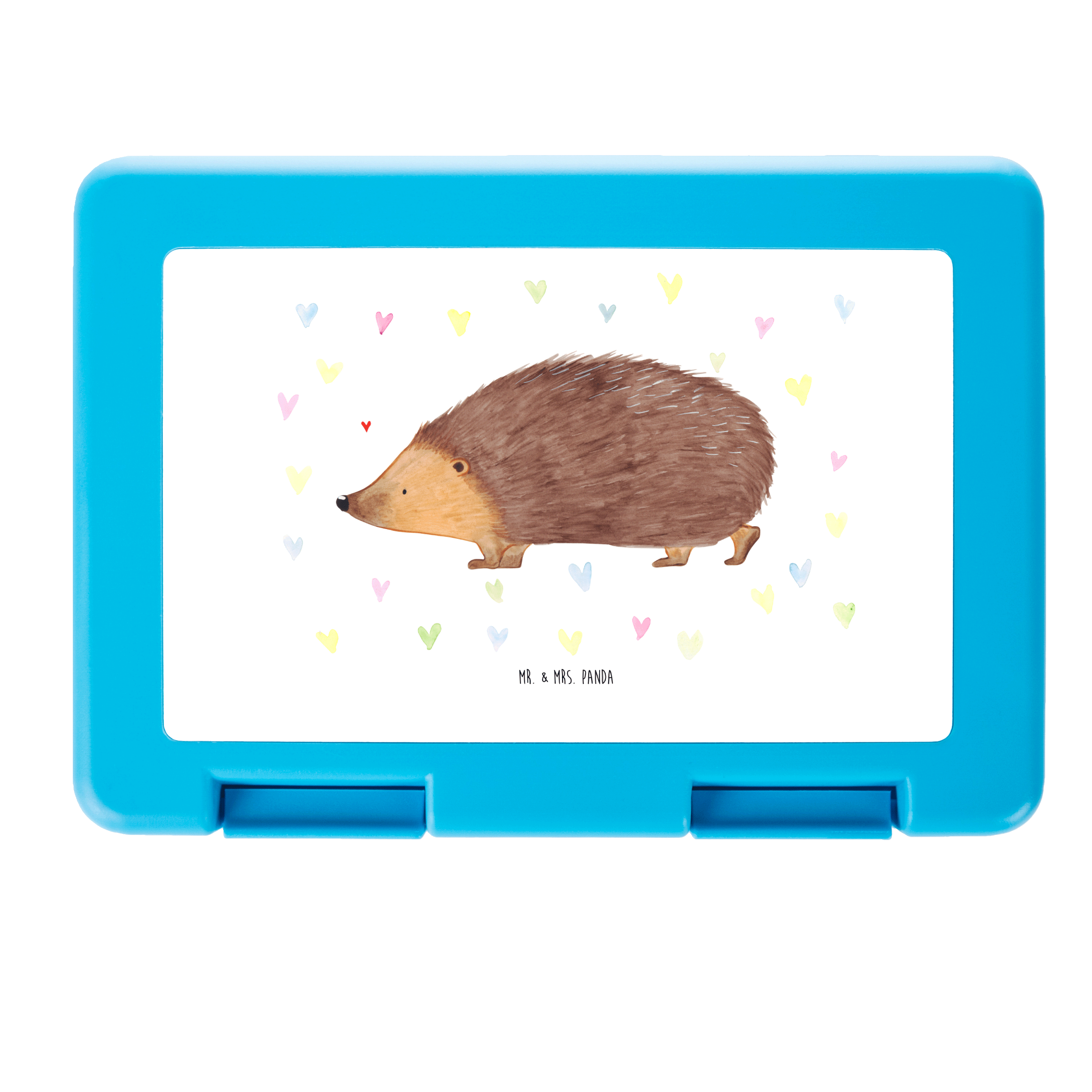 Lunchbox Igel Herzen - Geschenk Bento Box Vertrauen Snackbox Kuss ...